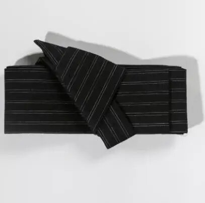 Мужской хлопковый пояс Vzofien Черный, 4