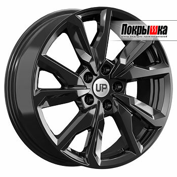 Диски литые Wheels UP Up114 7.0х17/5х112 D66.6 ET40.0, New Black