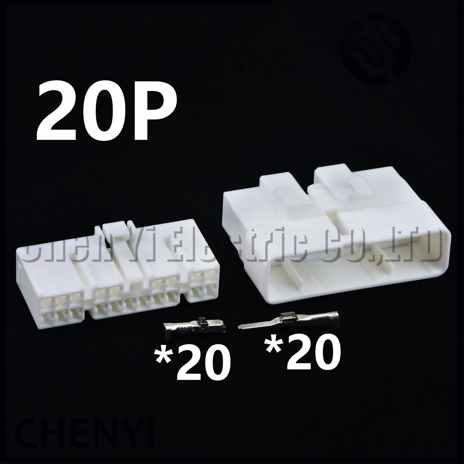 20P разъем 20pin male female с контактами