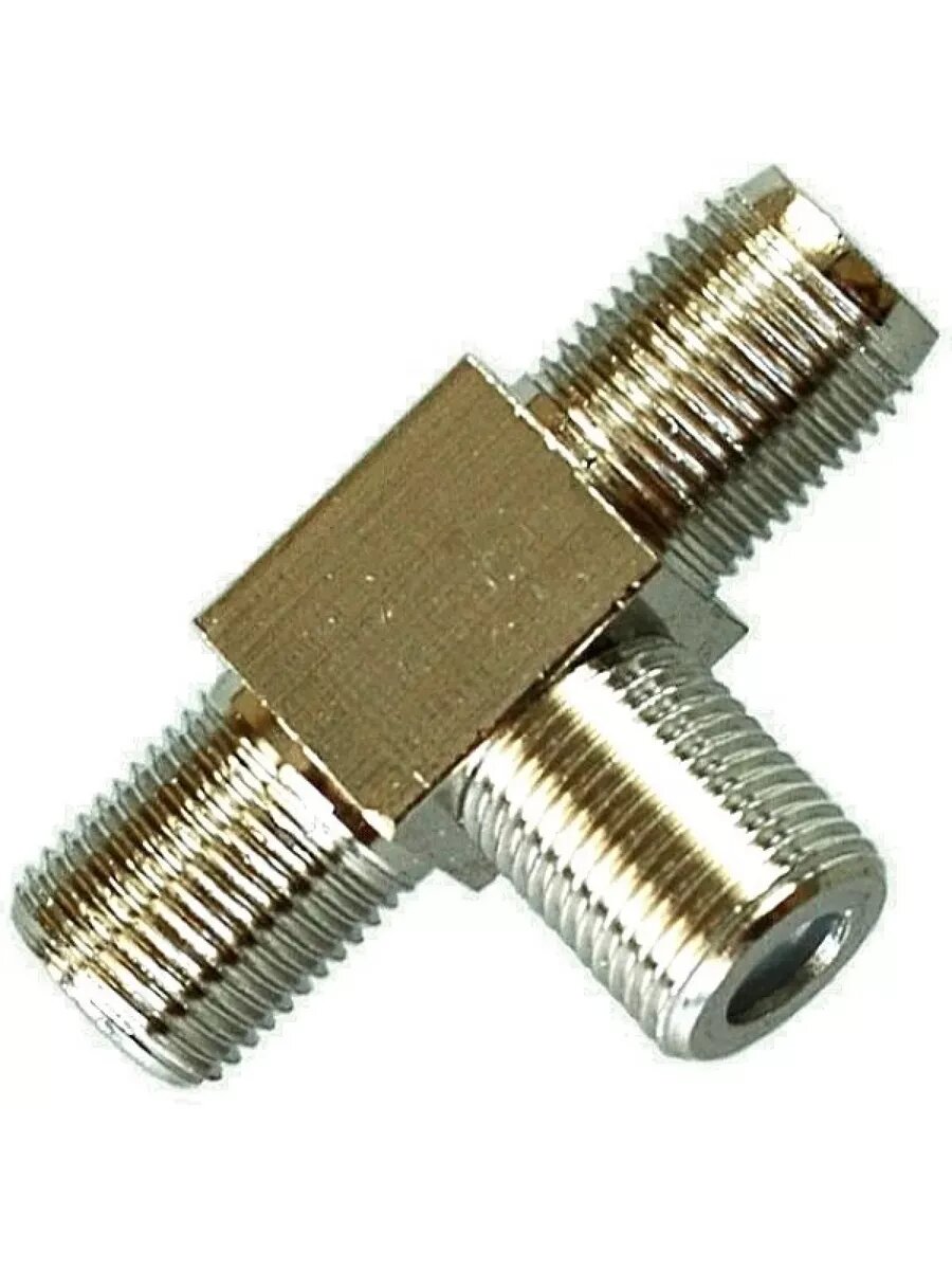 Переходник антенный f 3 гнезда