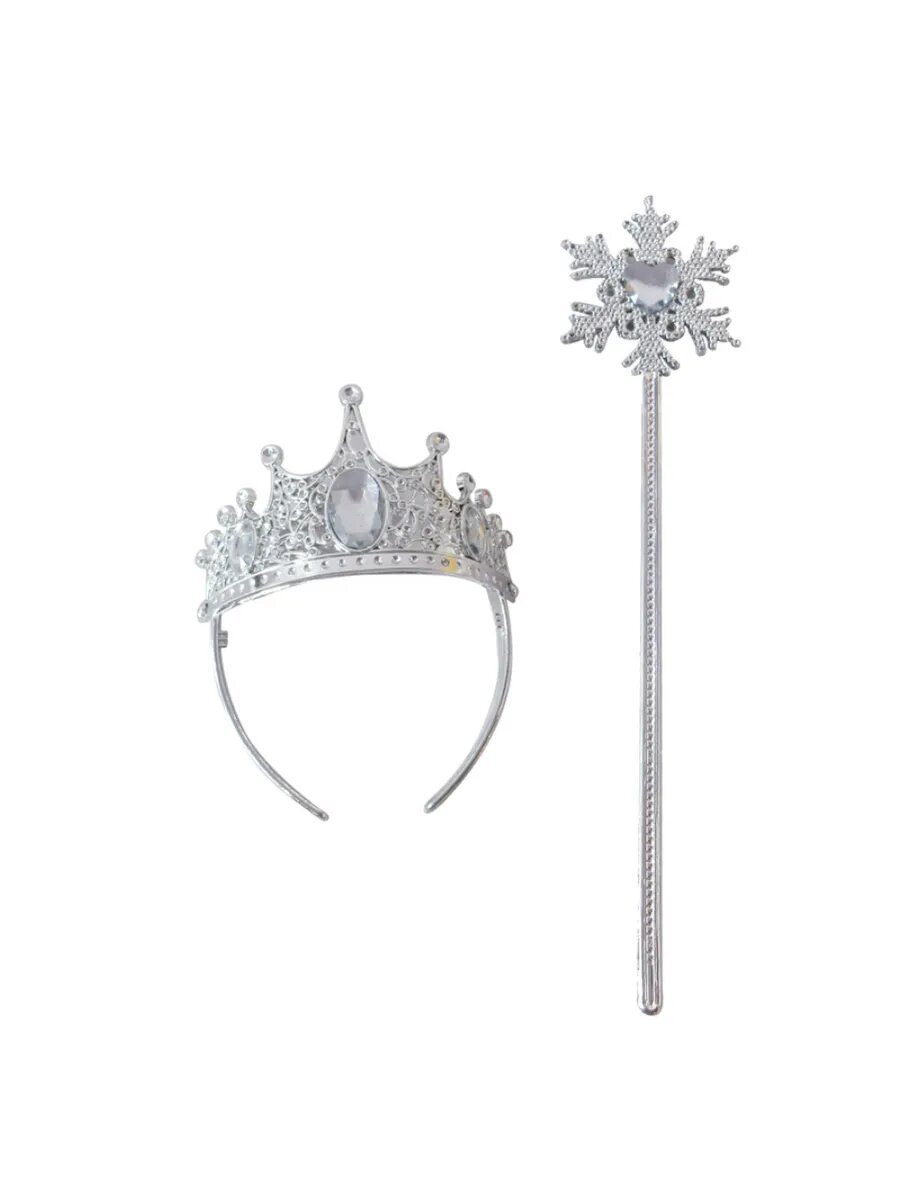 Карнавальный набор "Снежинка", 2 предмета / 1 шт. / Веселый праздник