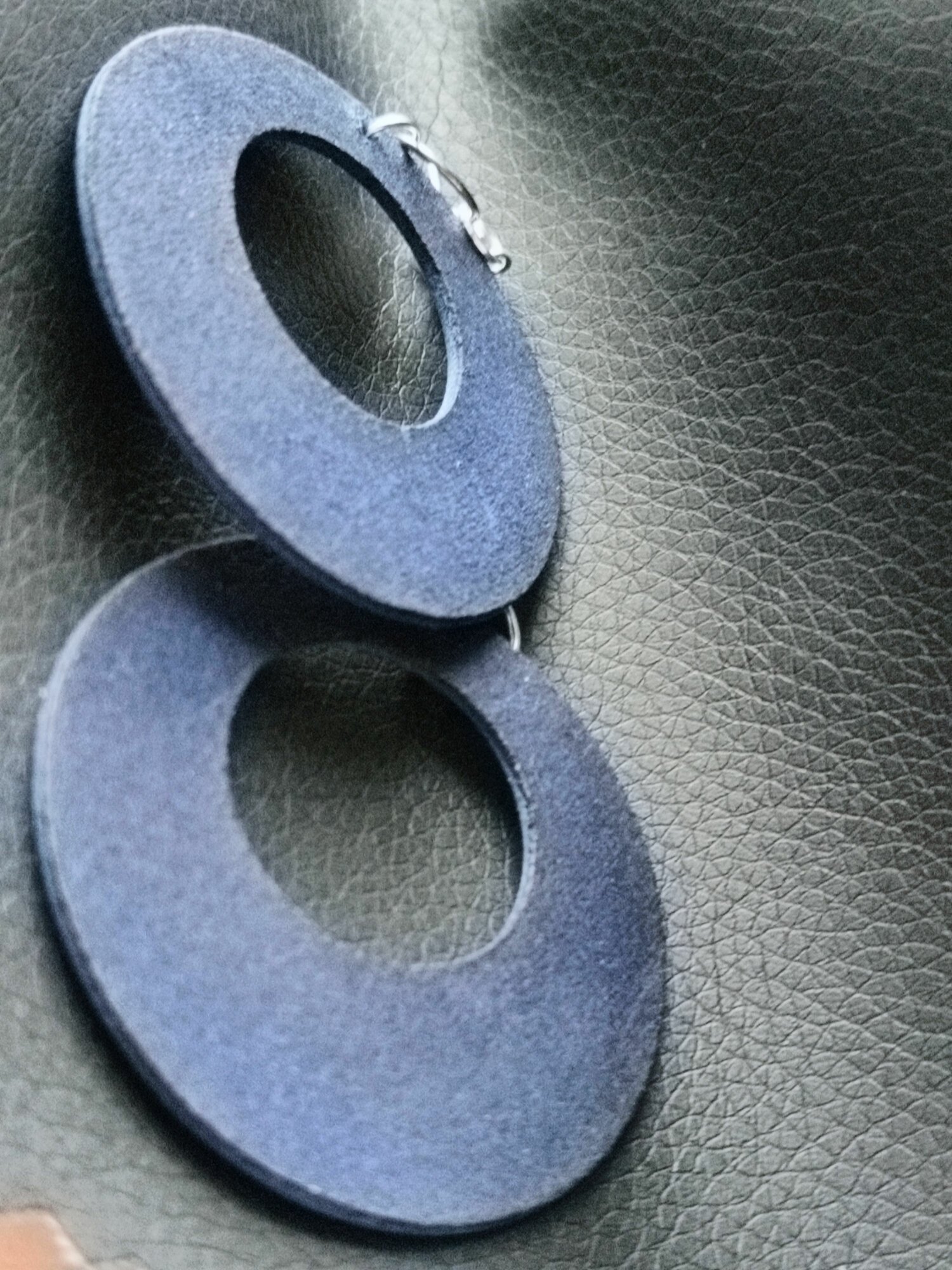 Серьги пусеты, с подвесками