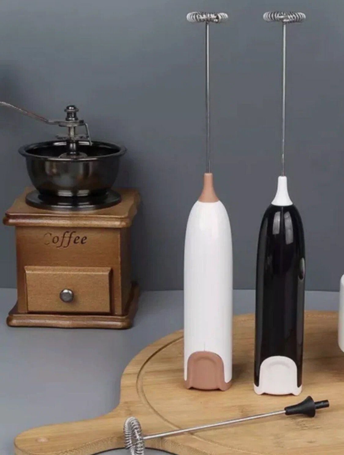 Капучинатор вспениватель молока электрический ручной для дома