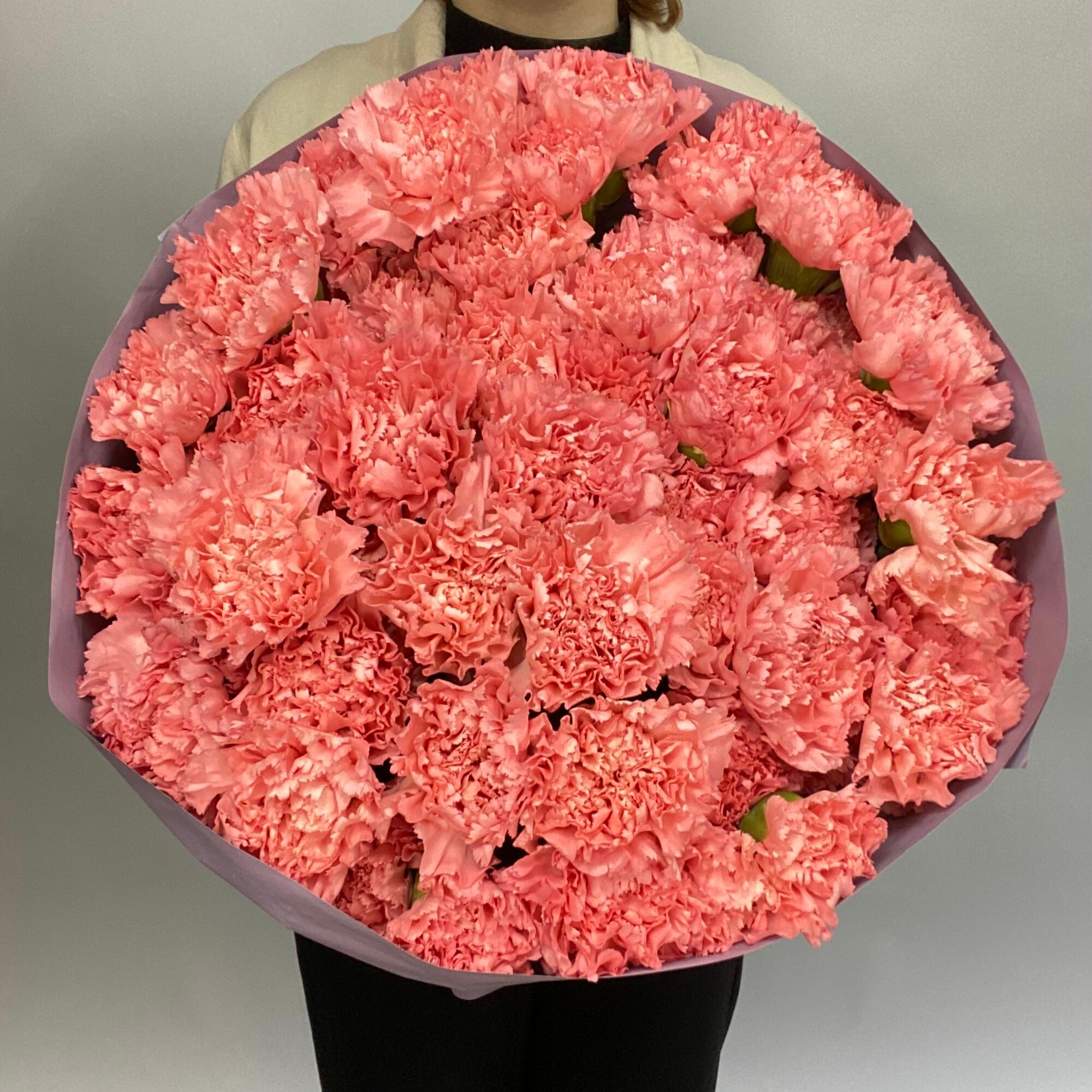 Розовые диантусы