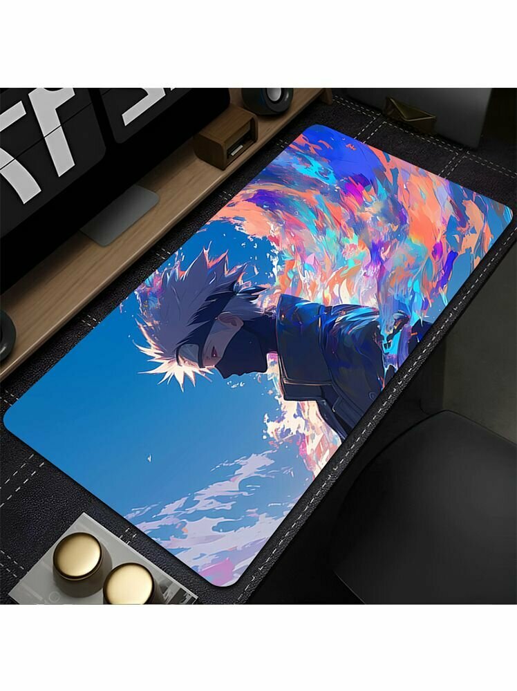 NARUTO Ковер для рабочего стола в стиле крупномасштабной игры "Аниме Наруто", размер 40x90xxl