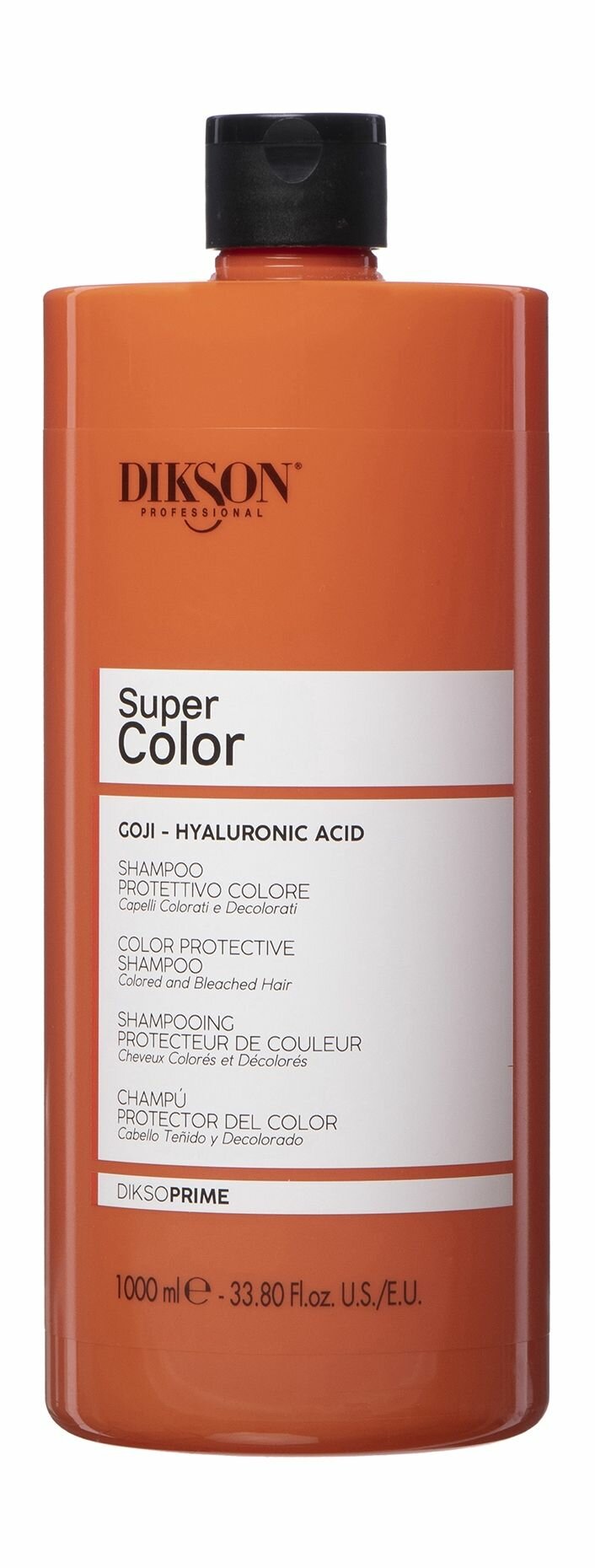 DIKSON Shampoo Color Protective Шампунь для окрашенных волос с экстрактом ягод годжи, 1000 мл
