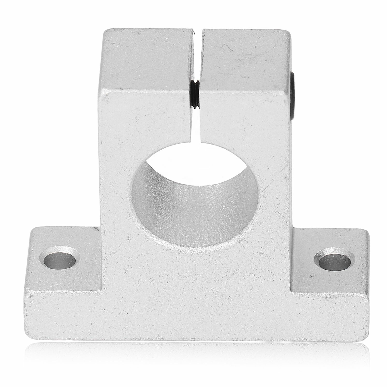 Комплект из 4 опор линейных направляющих для вала SK25 диаметром 25 мм, вертикальные монтажные кронштейны из алюминиевого сплава для направляющих рельсов и систем перемещения с ЧПУ