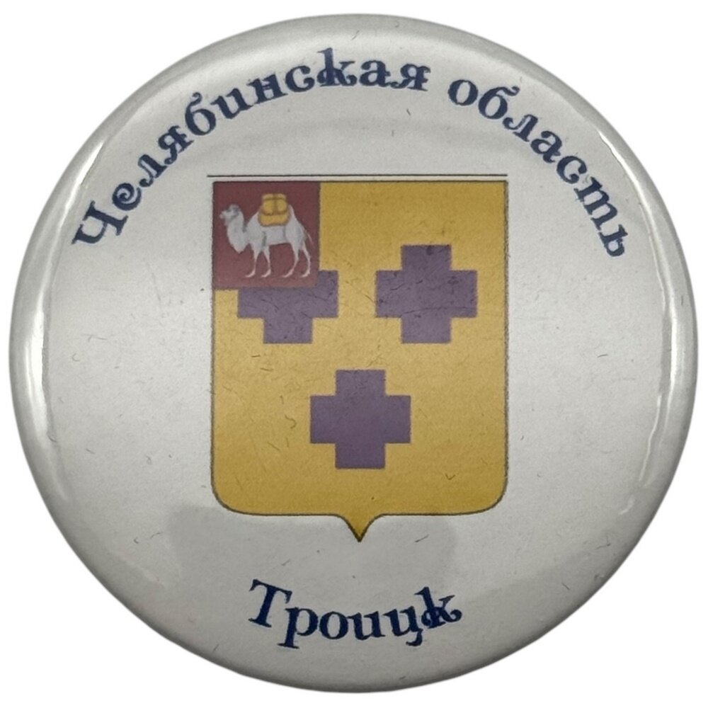 Знак "Челябинская область. Троицк" Россия 2001-2010 гг.