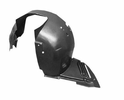 Подкрылок SAT, для Peugeot 307, передний, правый, чёрный, 1 шт.