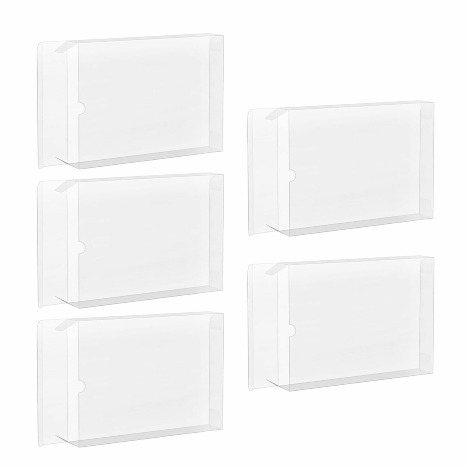 5pcs Transparent Game Care Case Plastic Pet Protectors для 1000 2000