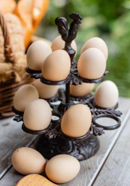 Сёстры Касли Подставка для яиц "кухня сестёр касли", 1 шт