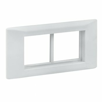 EKF PROxima Рамка+суппорт на 4 модуля (2 поста) для парапетного кабельного канала C-Line, sup-4-105-50