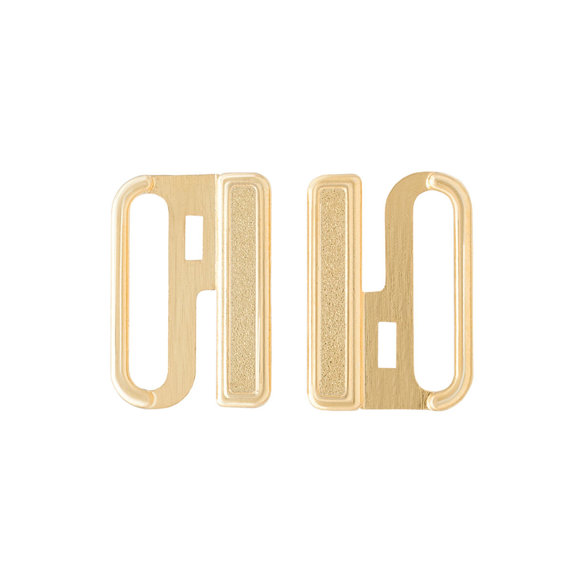 27518 Застежка для бюстгальтера металл, 20 мм, цвет золото 21620