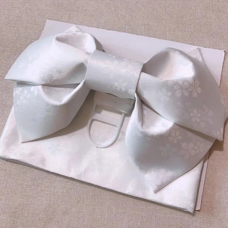 Кимоно в японском стиле Оби, корсетный пояс, классические кимоно гейши, юката, пояс для Белый, 6