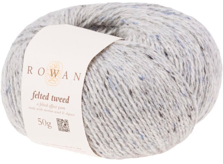 Felted Tweed /Филтед Твид/ пряжа Rowan, Z036000 (197, alabaster (алебастр), серый)