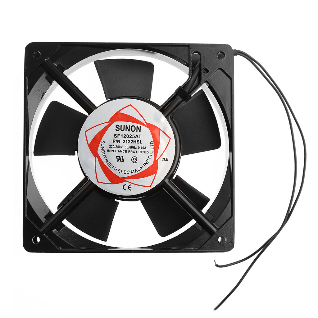 1 вентилятор серверного шкафа переменного тока 12025220-240В