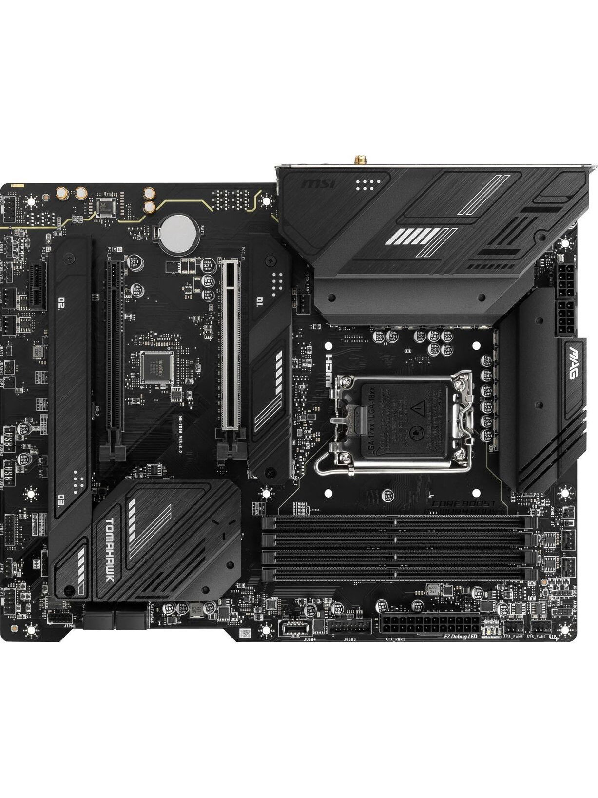 Материнская плата MSI MAG B760 TOMAHAWK WIFI, Soc-1700, Intel B760, ATX