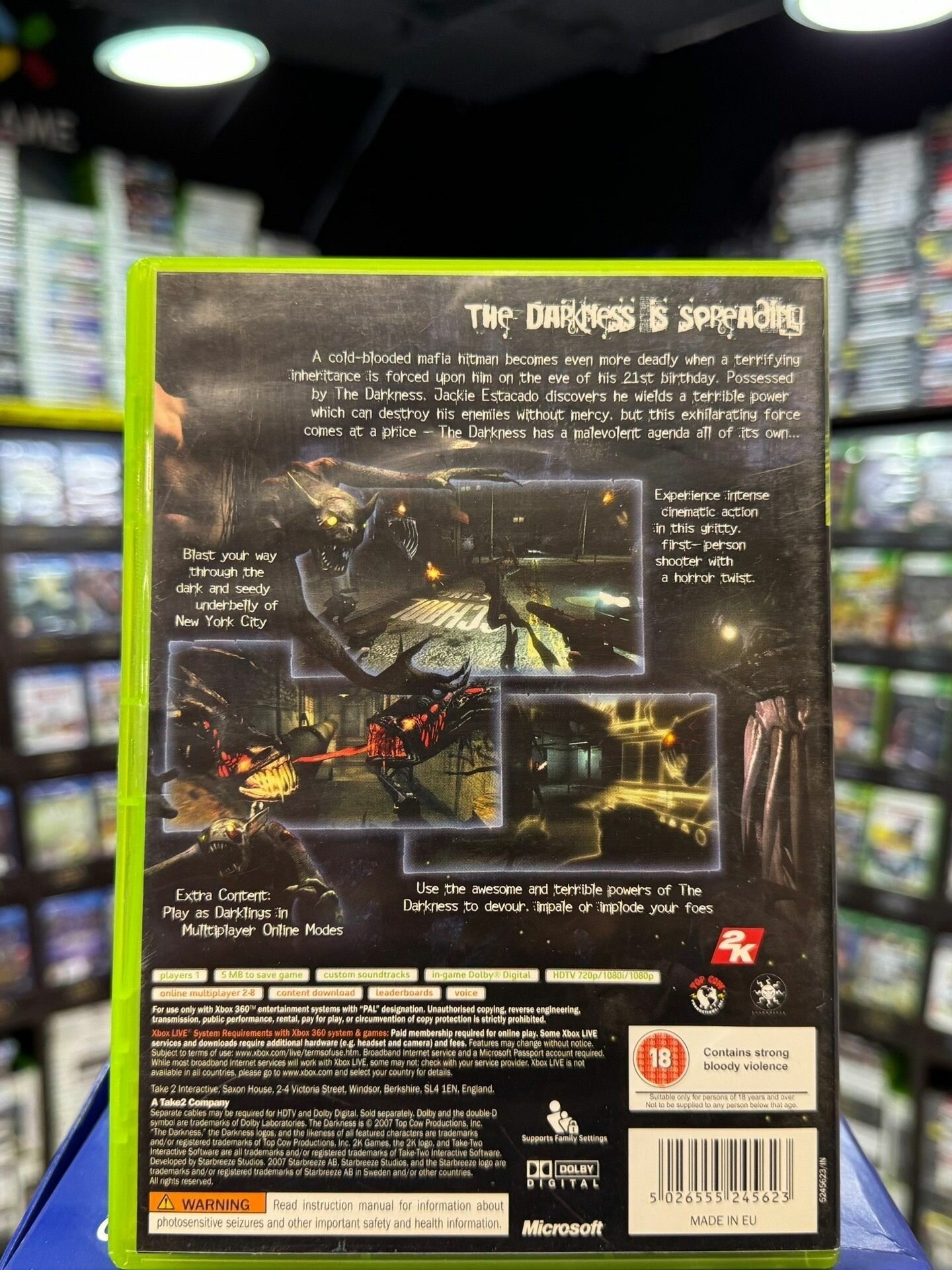 Игра Darkness (Xbox 360) (Box) — фото 1