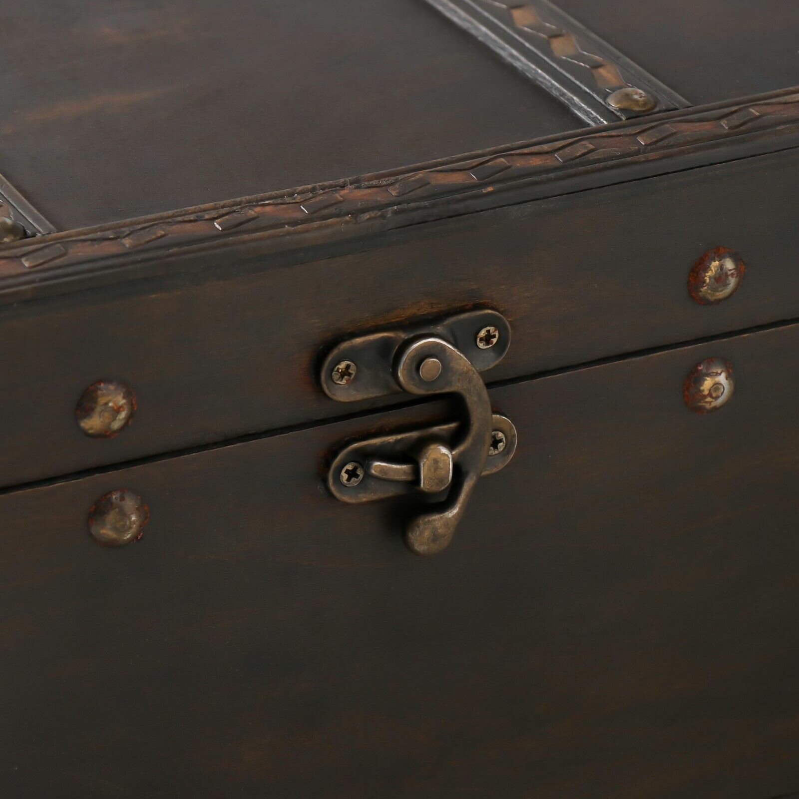 Шкатулка сундук дерево "Нестор" 30х18х14 см