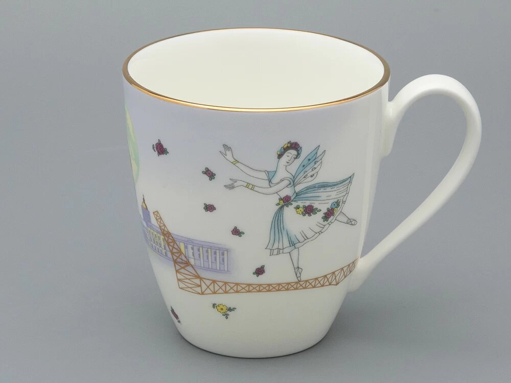 Бокал для чая "Белые ночи" форма Вариации, Императорский фарфоровый завод