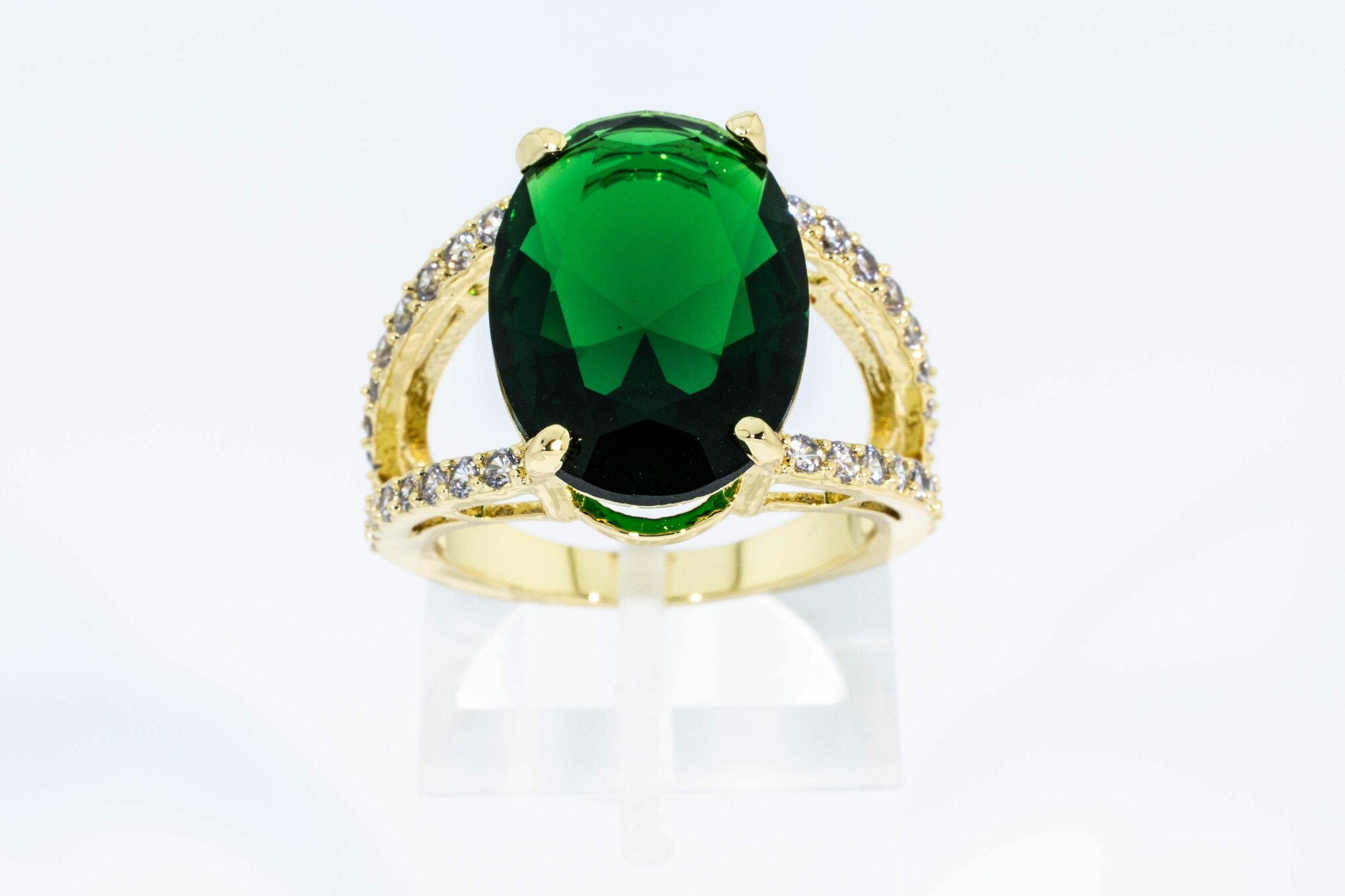 Кольцо, кристалл, искусственный камень