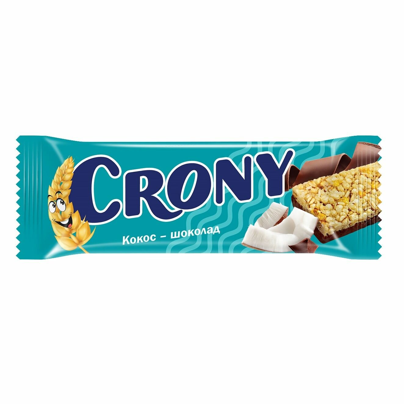 Crony Батончик-мюсли, Кокос и шоколад, 50 г, 1 шт