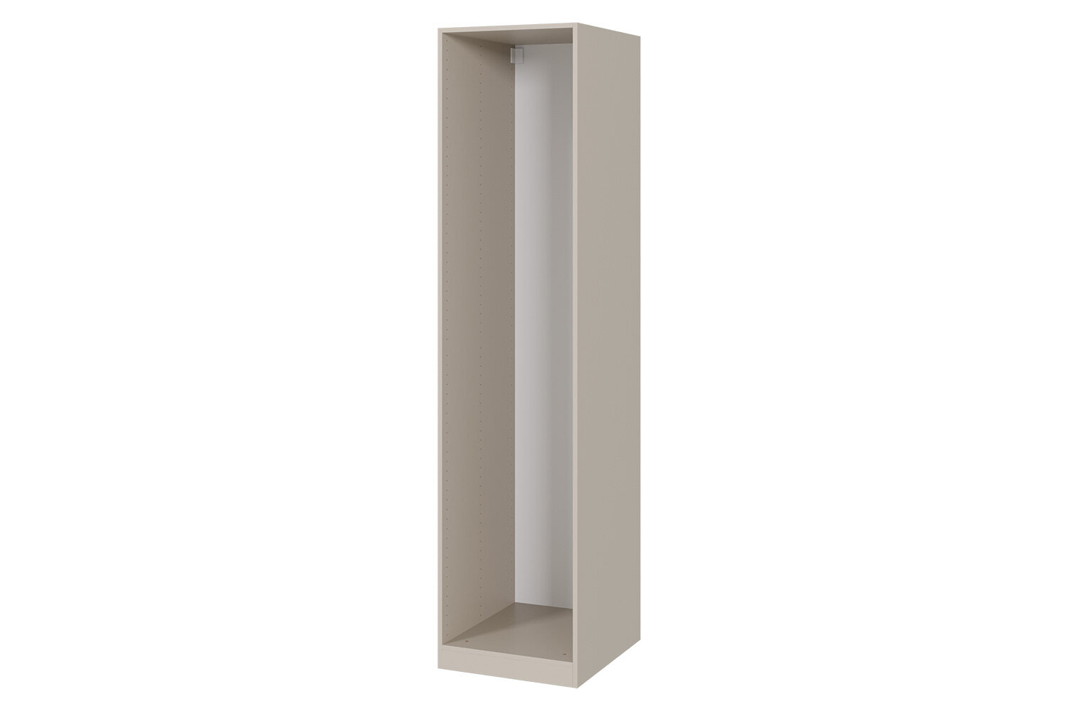 Корпус шкафа 1-дверного без наполнения Hoff Оскар, 100х236х58 см, бежевый