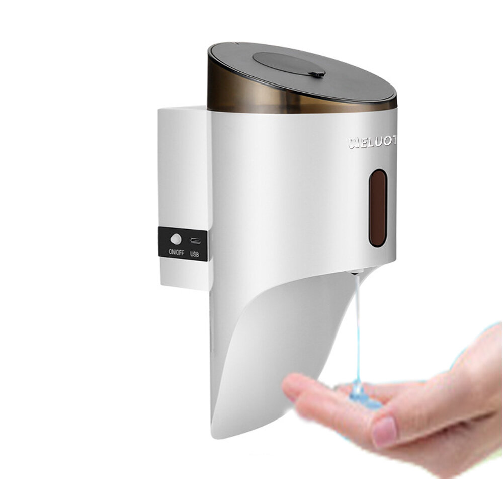 Диспенсер для мыла сенсорный WELUOT, 700 мл, настенный, жидкость