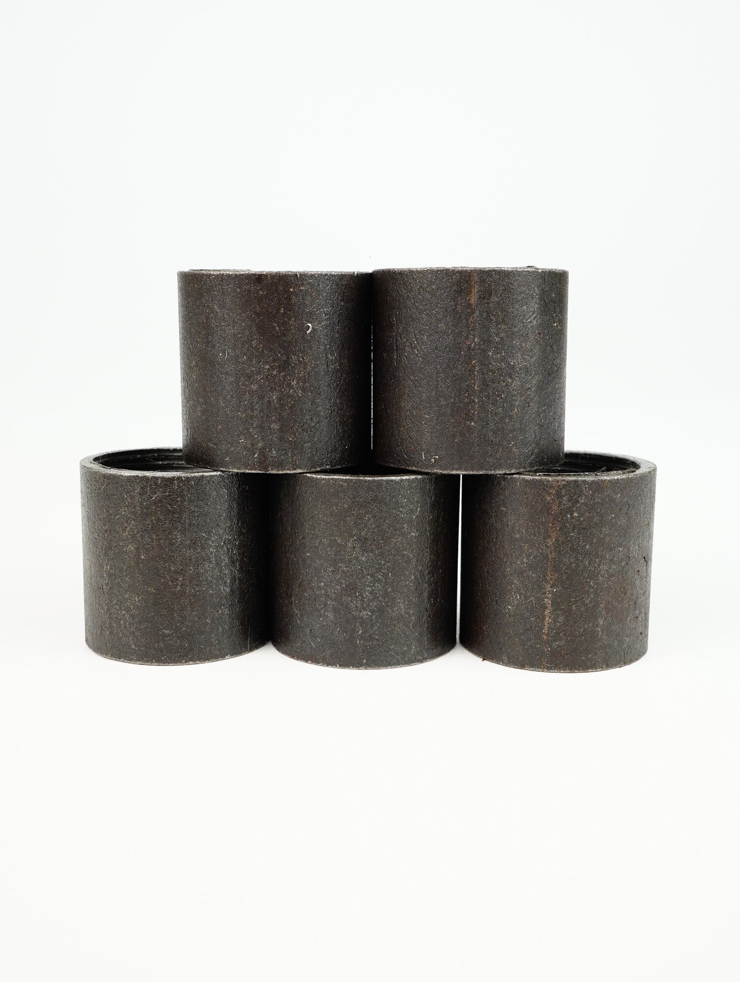 Муфта стальная 1 1/4 дюйма, без фаски (Ду-32) 5шт.