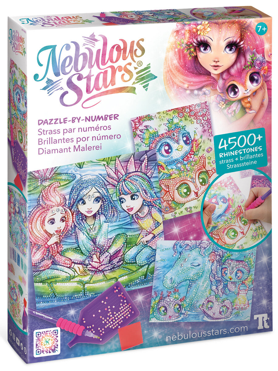 Набор для детского творчества Nebulous Stars картина по номерам из страз серия Petulia, 11143_NSDA