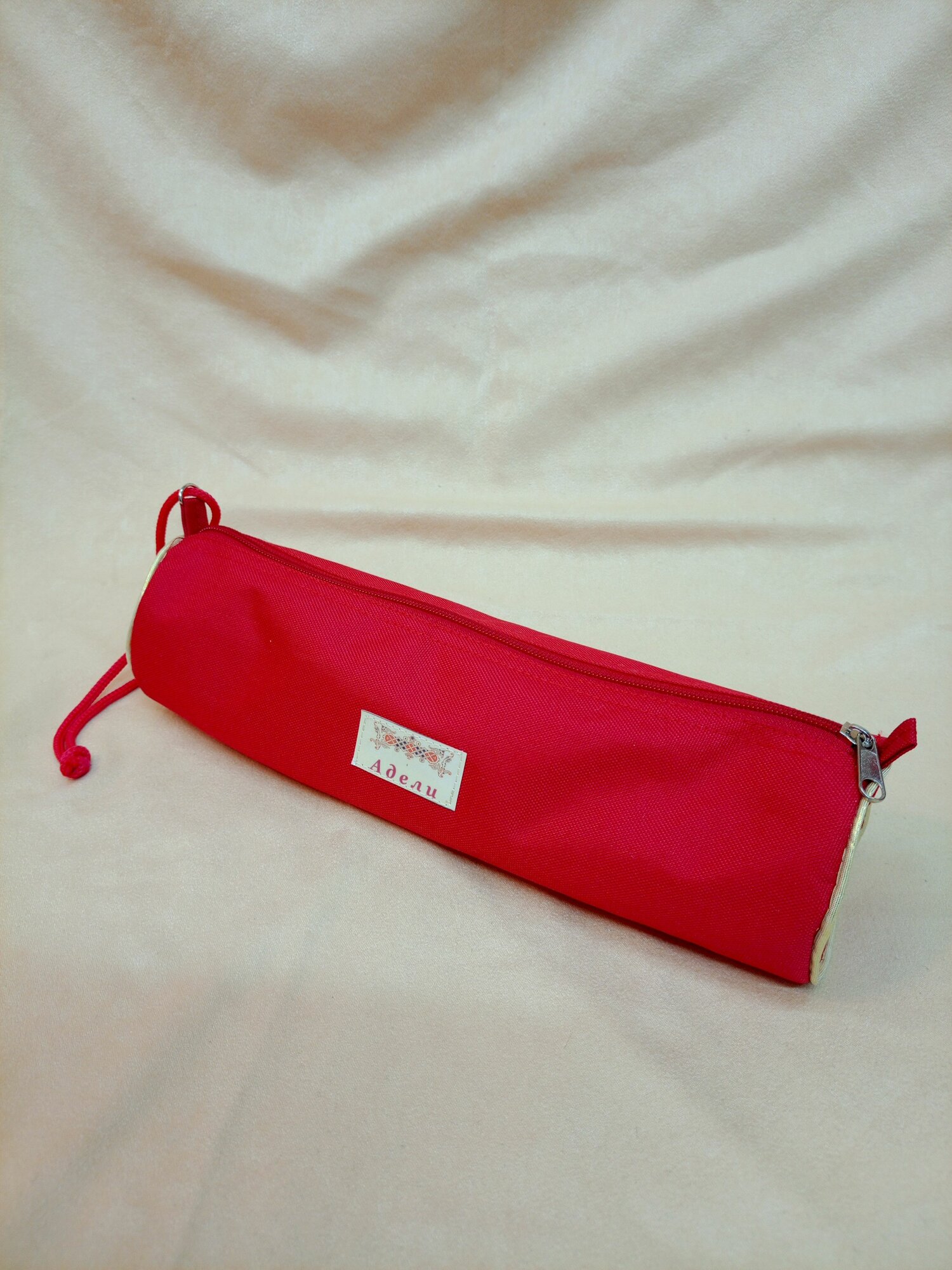 Тубус текстильный 25 см на молнии, d 8 см.