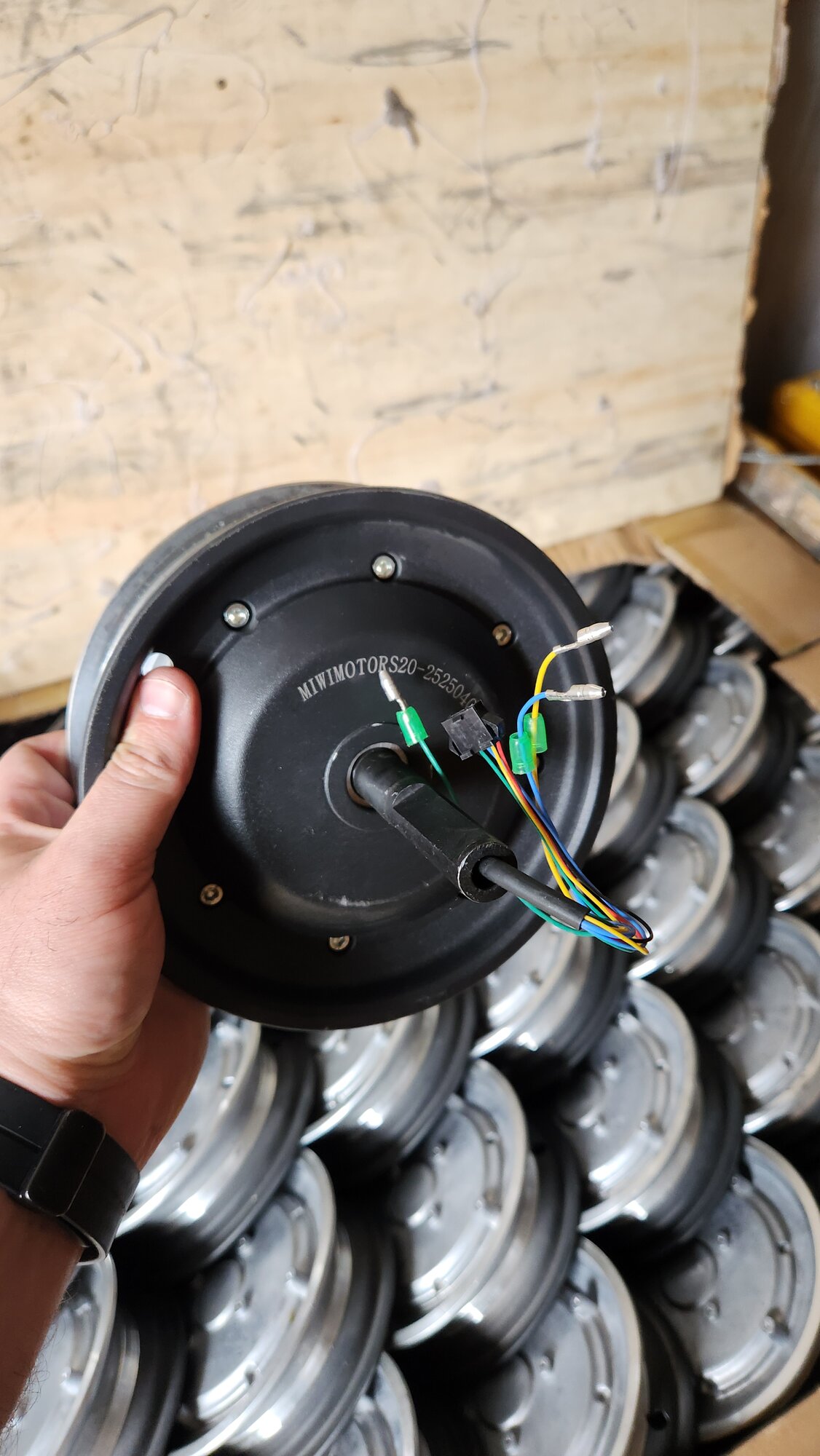 Мотор колесо 6,5" 36V 250W (10.5") MIWIMOTORS