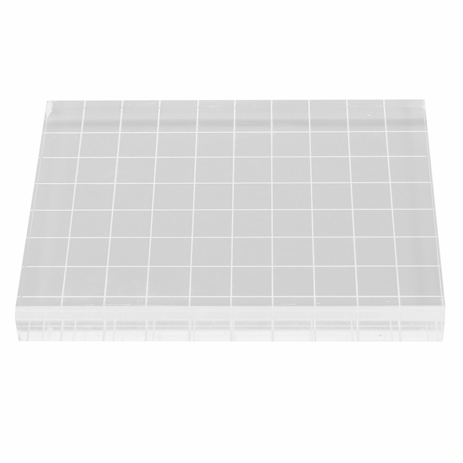 Акриловый штамповый блок прозрачные линии прозрачные жесткие DIY DIY CLEAR BLAMP Блок для карт дневники.