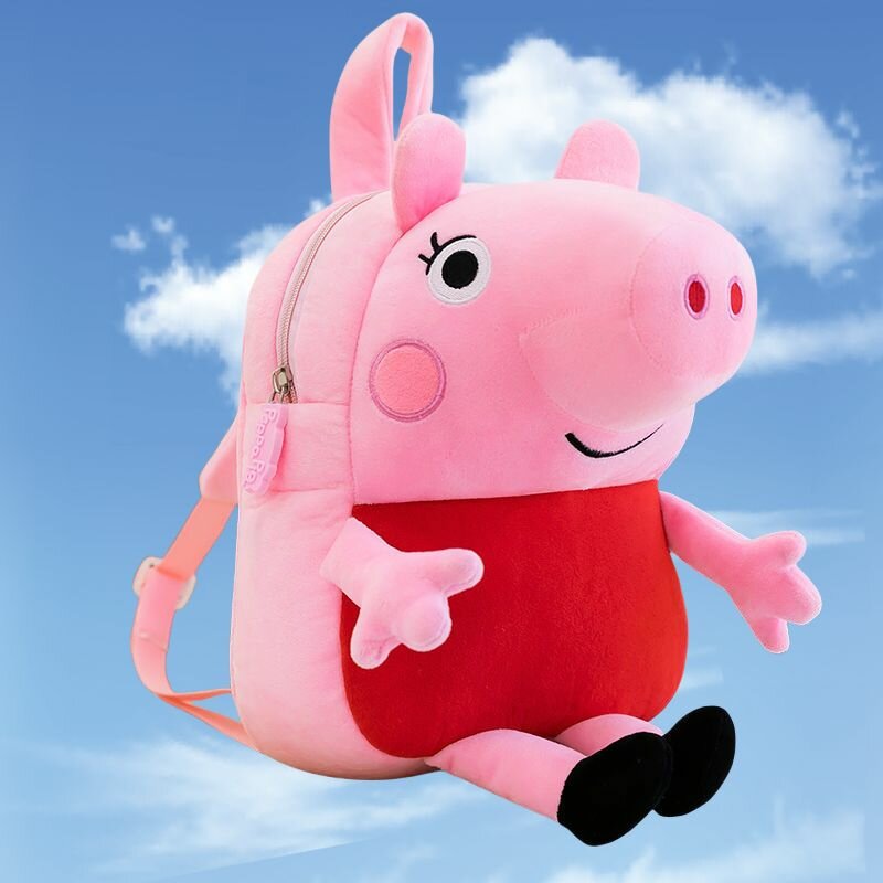 Детский рюкзак "Свинка Пеппа". Для подготовки к началу занятий в школе девочки в возрасте от 3 до 8 лет носят рюкзаки; девочки в возрасте от 1 года