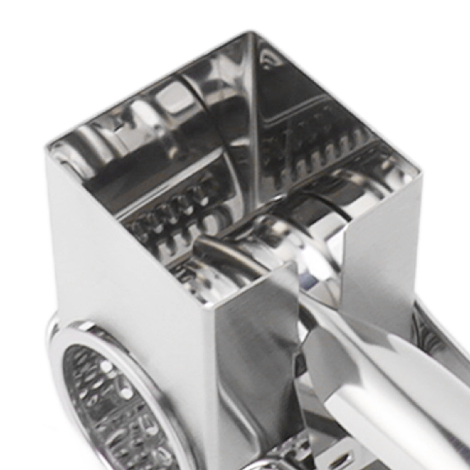 Роторная терка для сыра, ручная нержавеющая сталь, антикоррозийная, съемная, легко чистящаяся, измельчитель сыра для шоколадной кухни