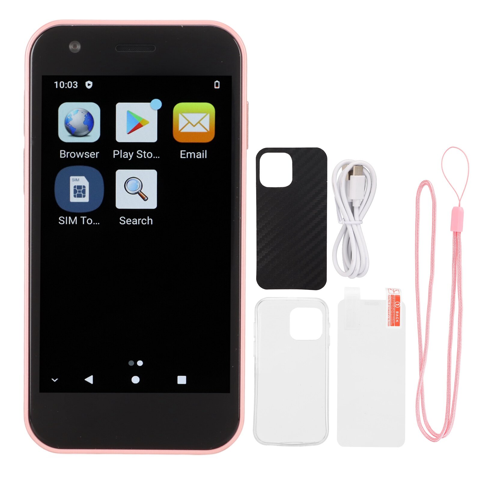 Смартфон SOYES XS12 Super Mini 4G LET с дисплеем 3,0 дюйма, 4 ГБ ОЗУ, 32 ГБ ПЗУ на базе Android 10.0, 5G Wi-Fi, поддержка двух карт в режиме ожидания