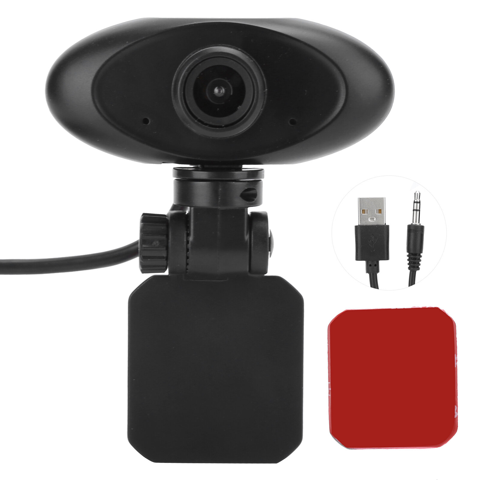 HD 720P Webcam Free Drive USB Web Camera BuiltIn Microphone 360 Degrees Rotating