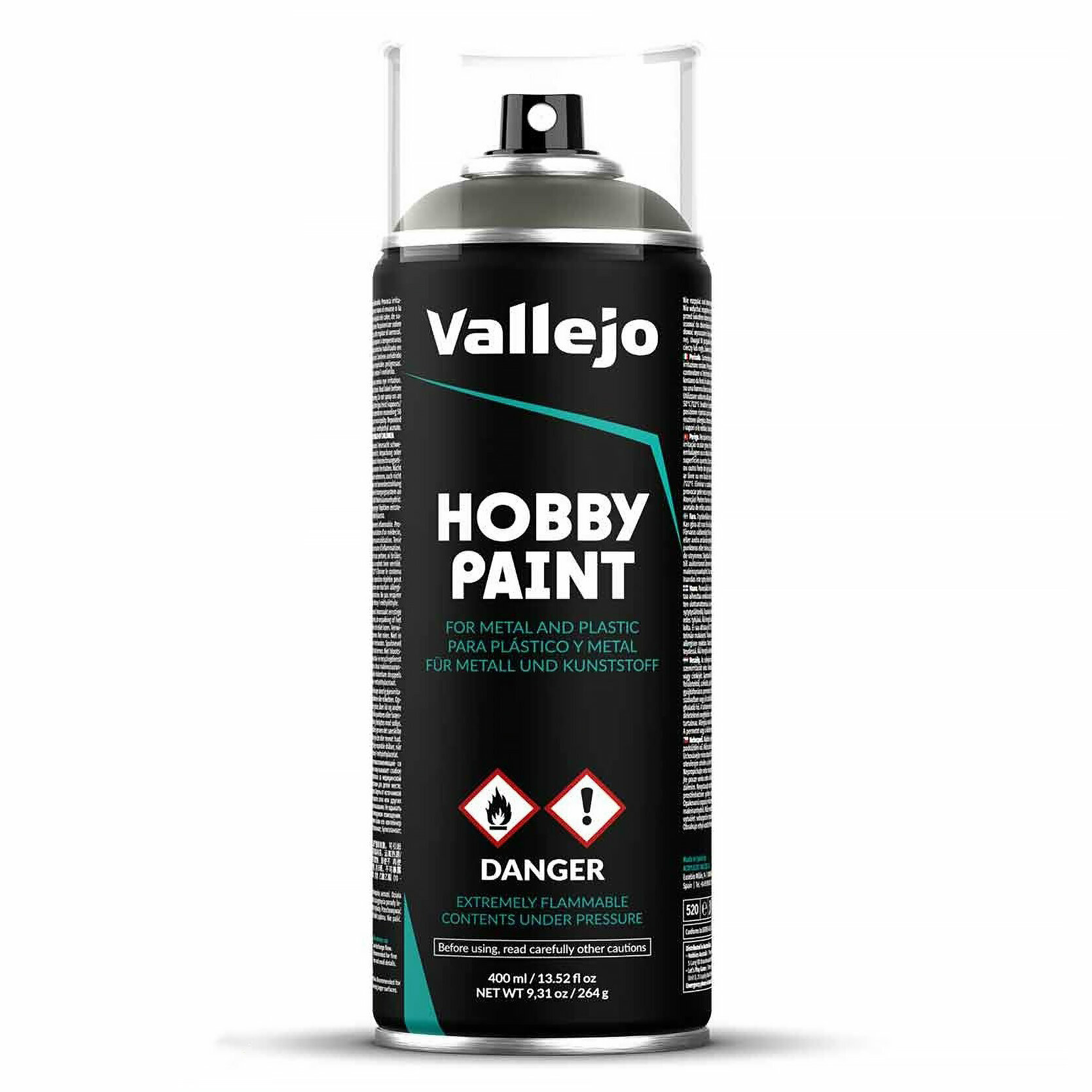 Аэрозольная грунтовка Vallejo серии Aerosol - German Field Grey 28006, 400 мл