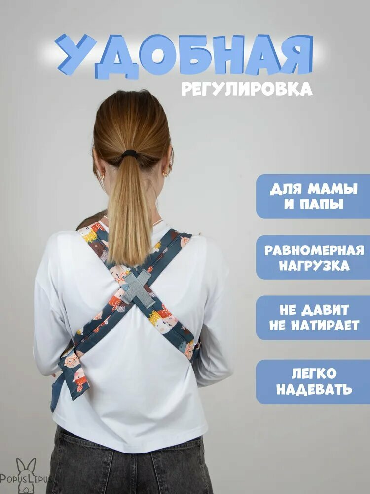 ЭргоРюкзак, Рюкзак - Кенгуру переноска для новорожденных 4в1, переноска для детей