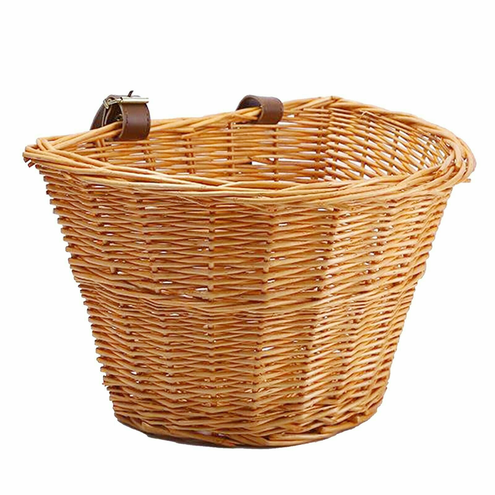 Быстросъемная плетеная корзина для велосипеда для взрослых 35x26x22см