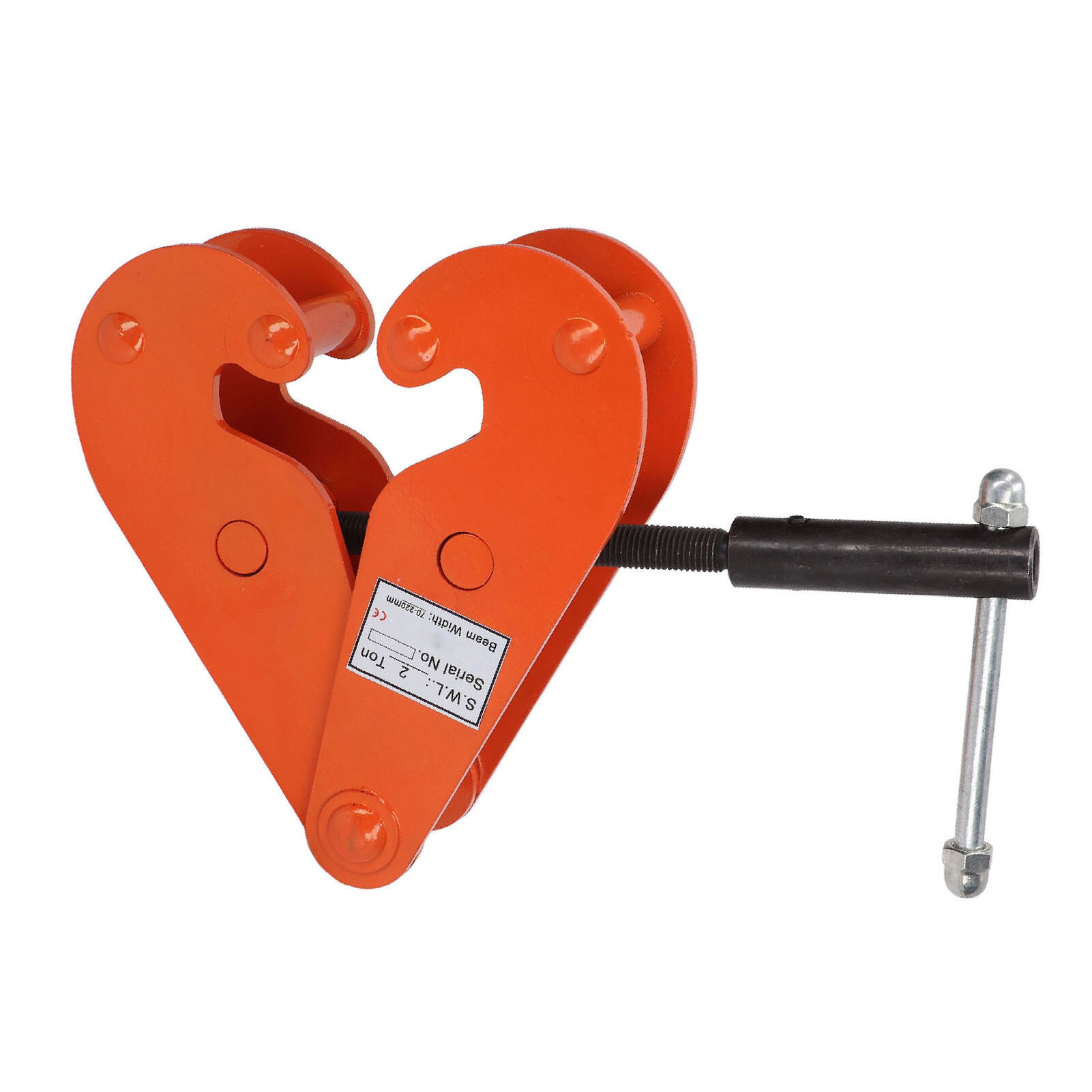 Вертикальная балка-струбцина 2T (4400LBS) из легированной стали для заводов и шахт