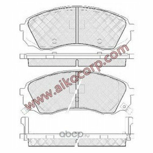 Колодки тормозные Aiko PF0458
