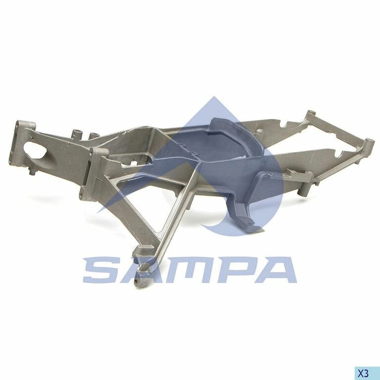 Кронштейн крепления фары левой для ДАФ F95, 105XF арт 18500092 SAMPA