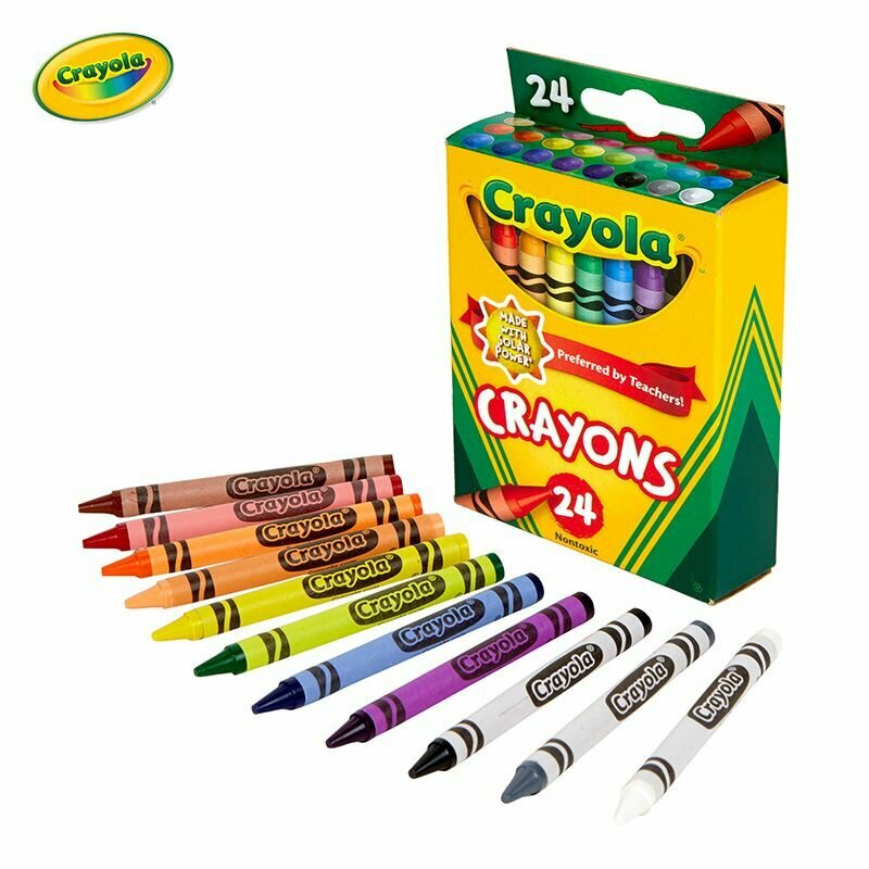 Моющийся карандаш crayola, цветные карандаши, 8 цветов