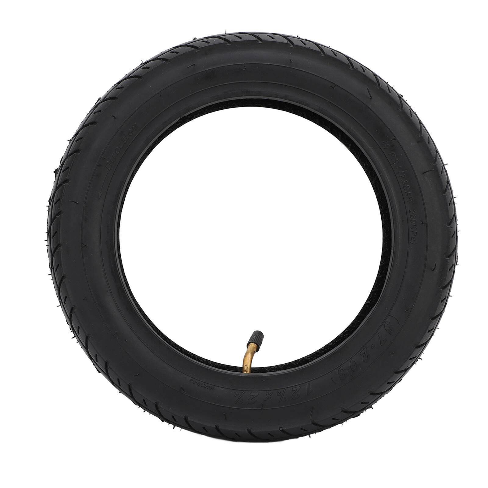 12,5x2,25 12‑1/2 дюйма X 2‑1/4 дюйма Комплект для замены покрышек и камер с изогнутым стержнем клапана для электрических скутеров, мини-велосипедов