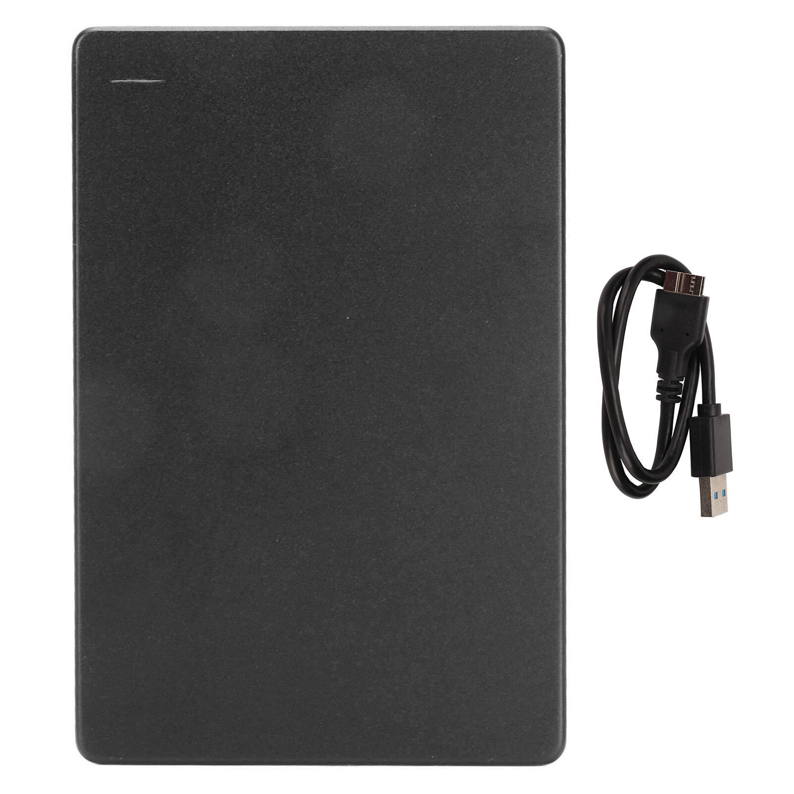 2,5-дюймовый внешний жесткий диск, портативный USB3.0, 5 Гбит/с, высокоскоростной, ультратонкий металлический внешний жесткий диск для Win, черный, 1 ТБ