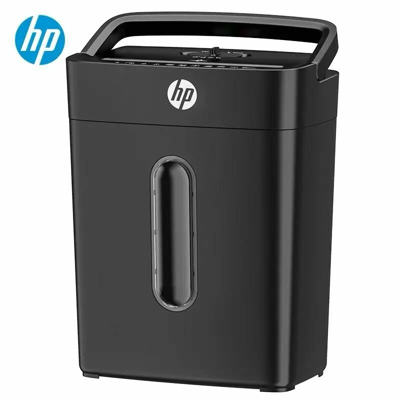 Шредер офисный HP W1506CC, электрический, перекрестная резка, белый