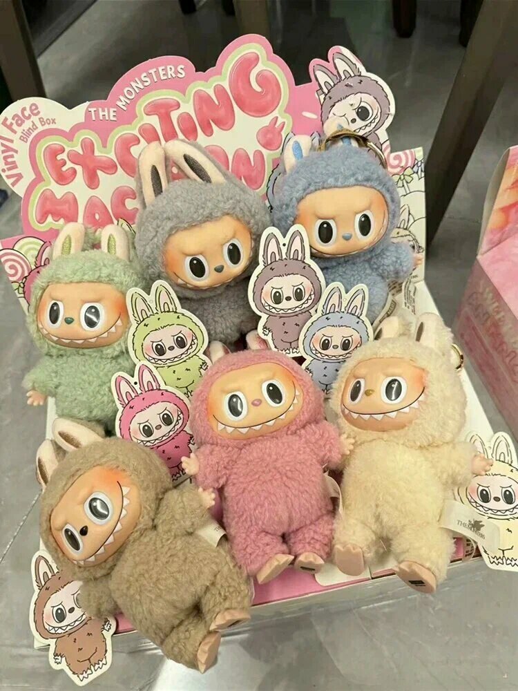Фигурка Miniso Labubu "Monster Macaroon", виниловая, коллекционная, 6шт