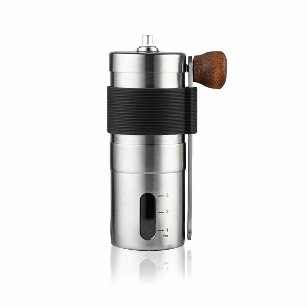 Кофемолка ручная керамический жернов деревянная ручка