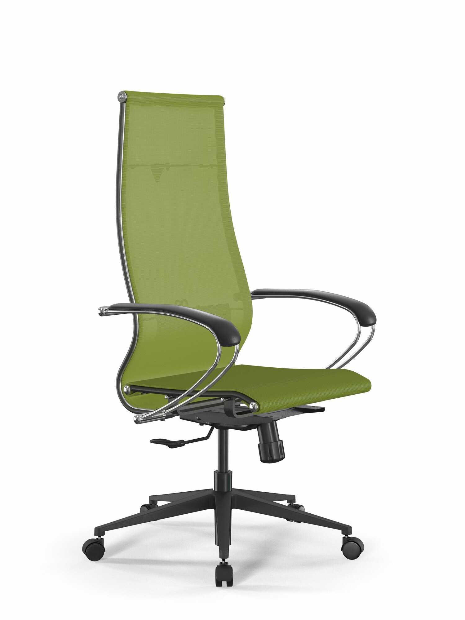 Кресло компьютерное МЕТТА-7/подл.131/осн. Synchro 002 лайм